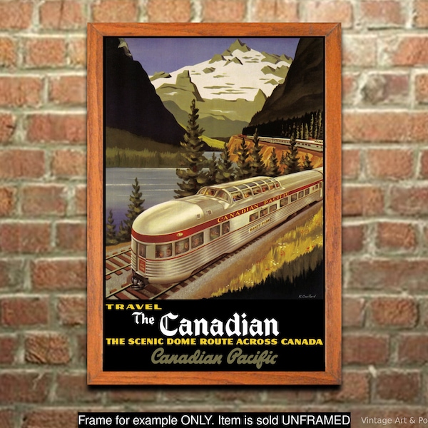 Canadian Vintage Posters - Etsy Canada