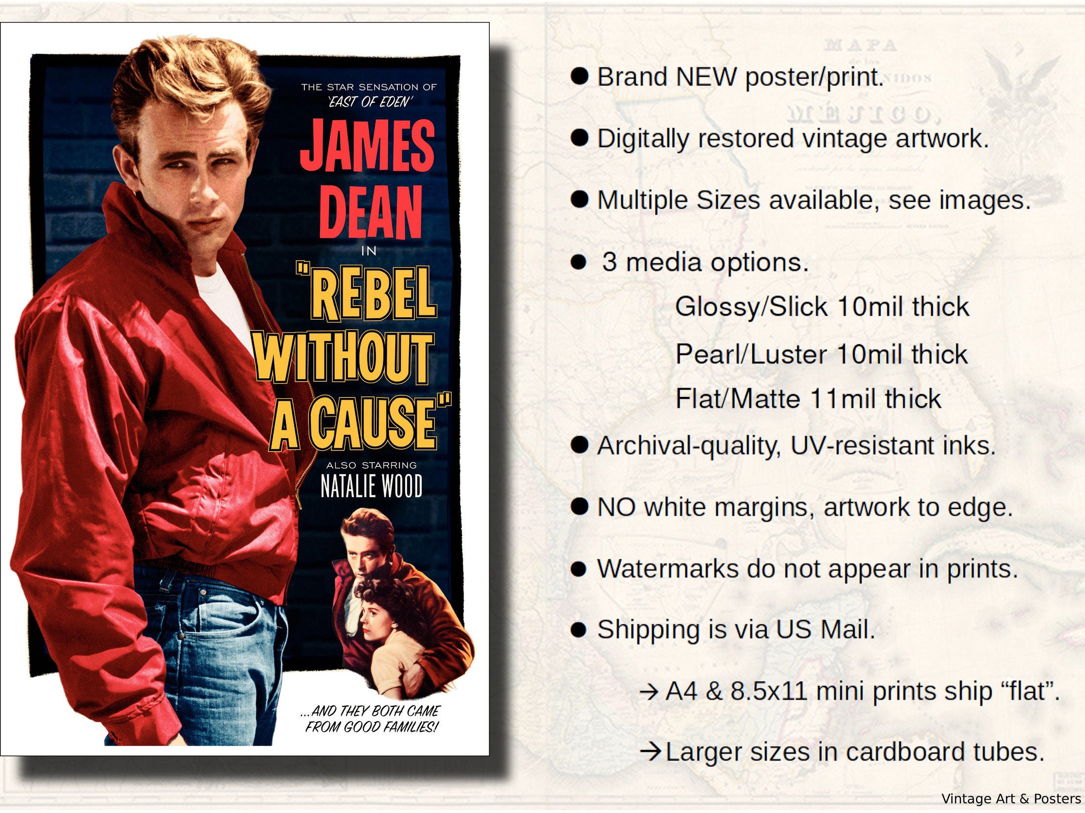 Rebel Without A Cause Movie Poster