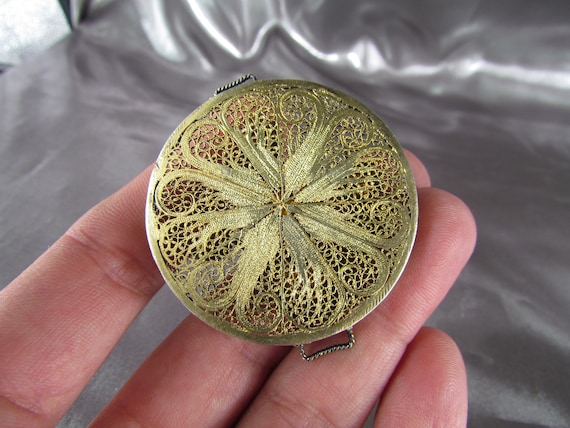 Russian Silver, Small Filigree Silver Tray, Russian e… - Gem