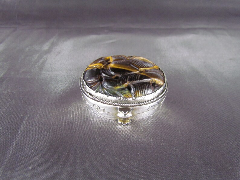 Antique Georgian English Snuff Box, Sterling Silver Tinket Box, Antique ...