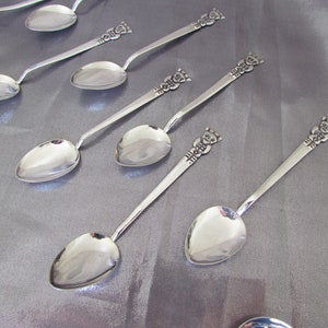Vintage Set of 6 Peruvian Mocha Spoons, 925 Silver Expresso Spoons - Etsy