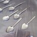 Vintage Set of 6 Peruvian Mocha Spoons 925 Silver Expresso - Etsy