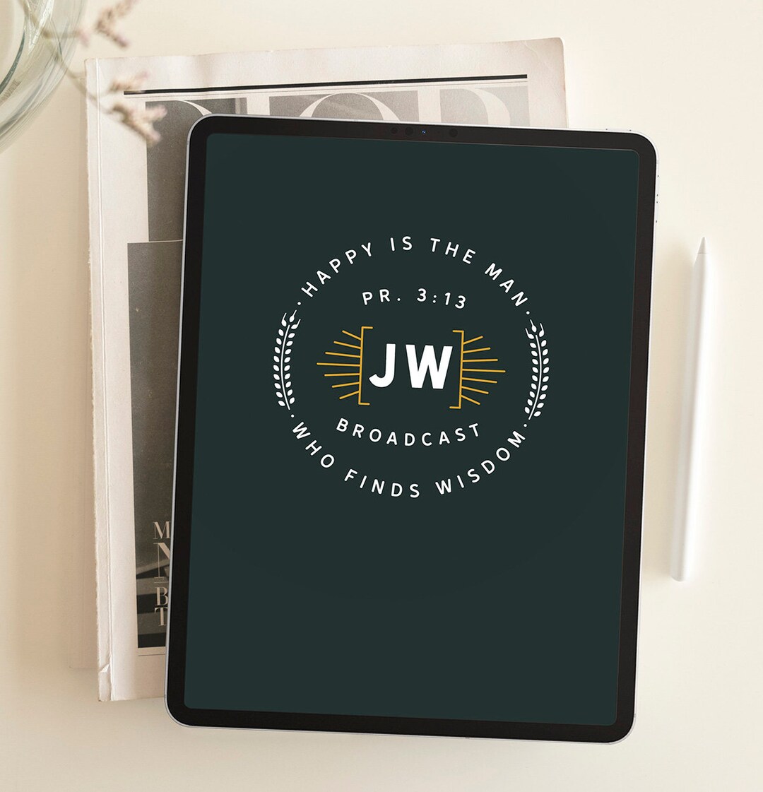 JW Broadcasting Digital Notebook - Etsy