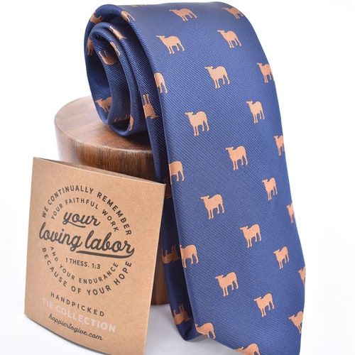 Sheep Tie : Gift for Elders JW Gift Ideas Happiertogive - Etsy