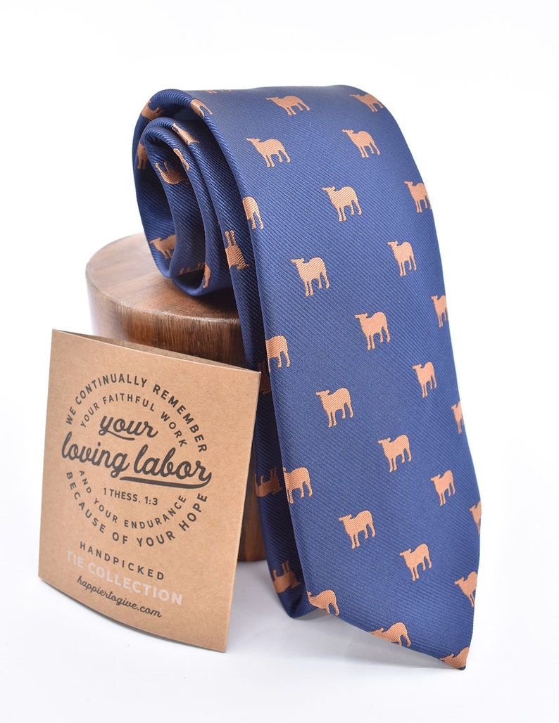 Sheep Tie : Gift for Elders JW Gift Ideas Happiertogive - Etsy