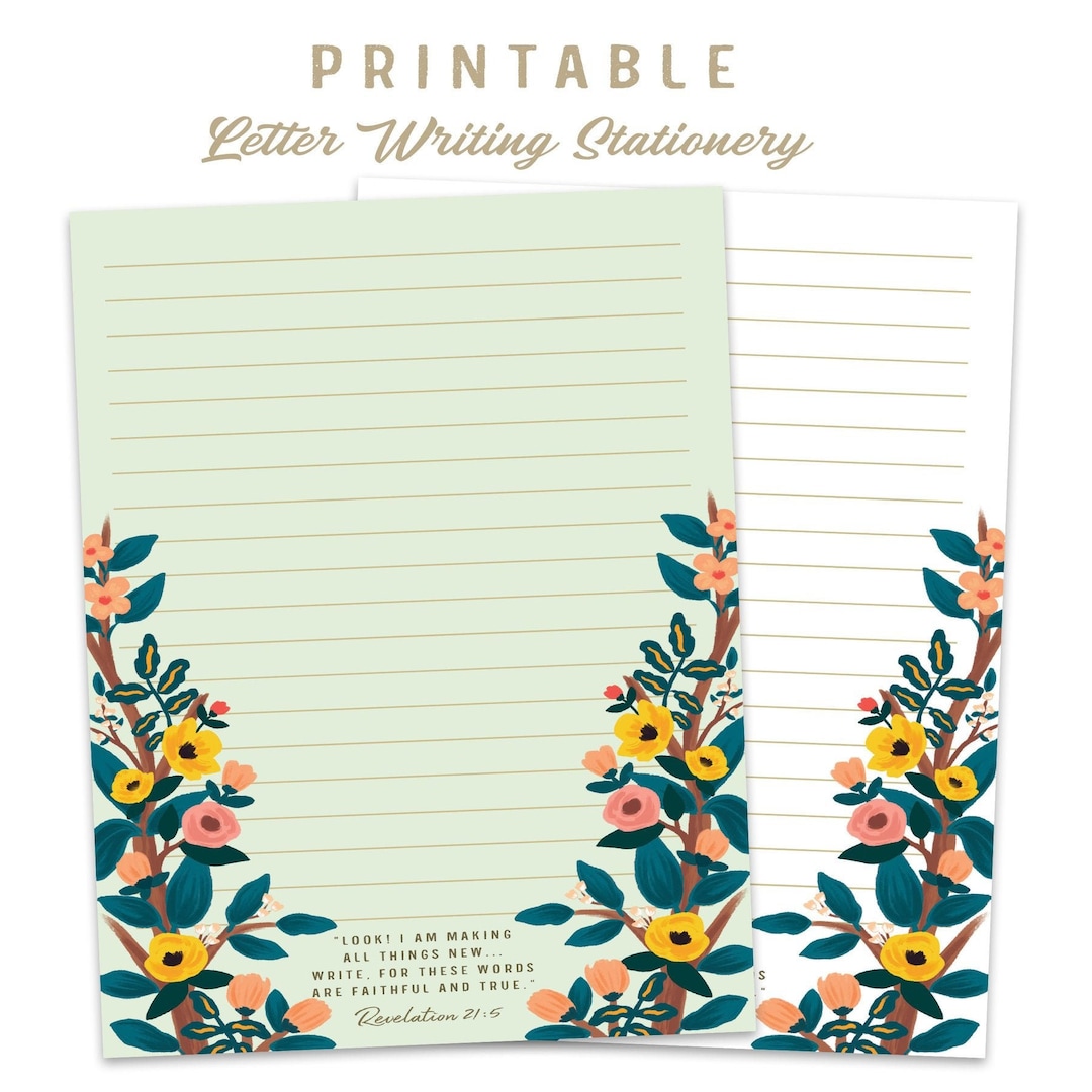 JW Letter Writing Stationery : Printable Download - Ministry Stationary ...