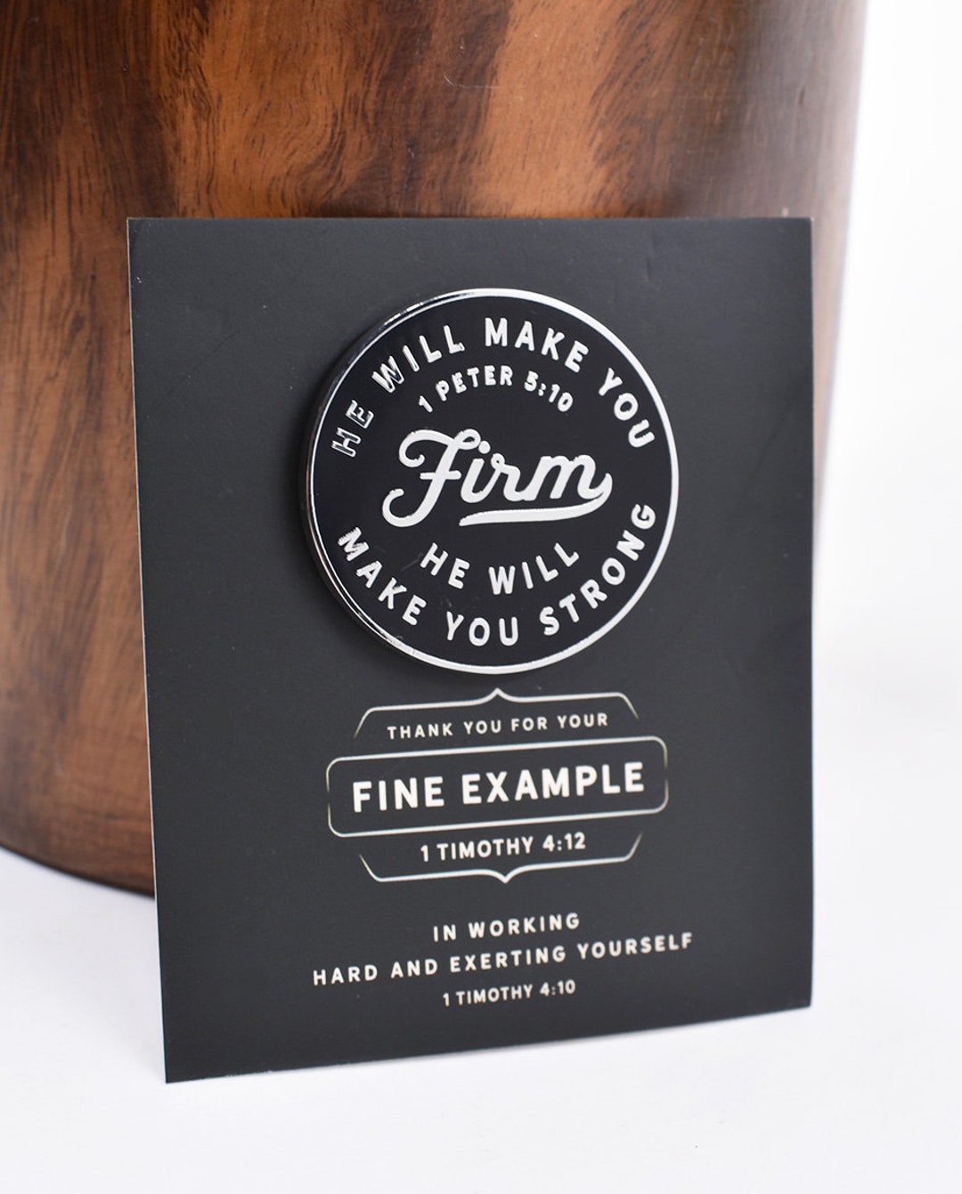 Firm and Strong Enamel Pin - JW Gifts for Brothers - JW Pins - JW ...
