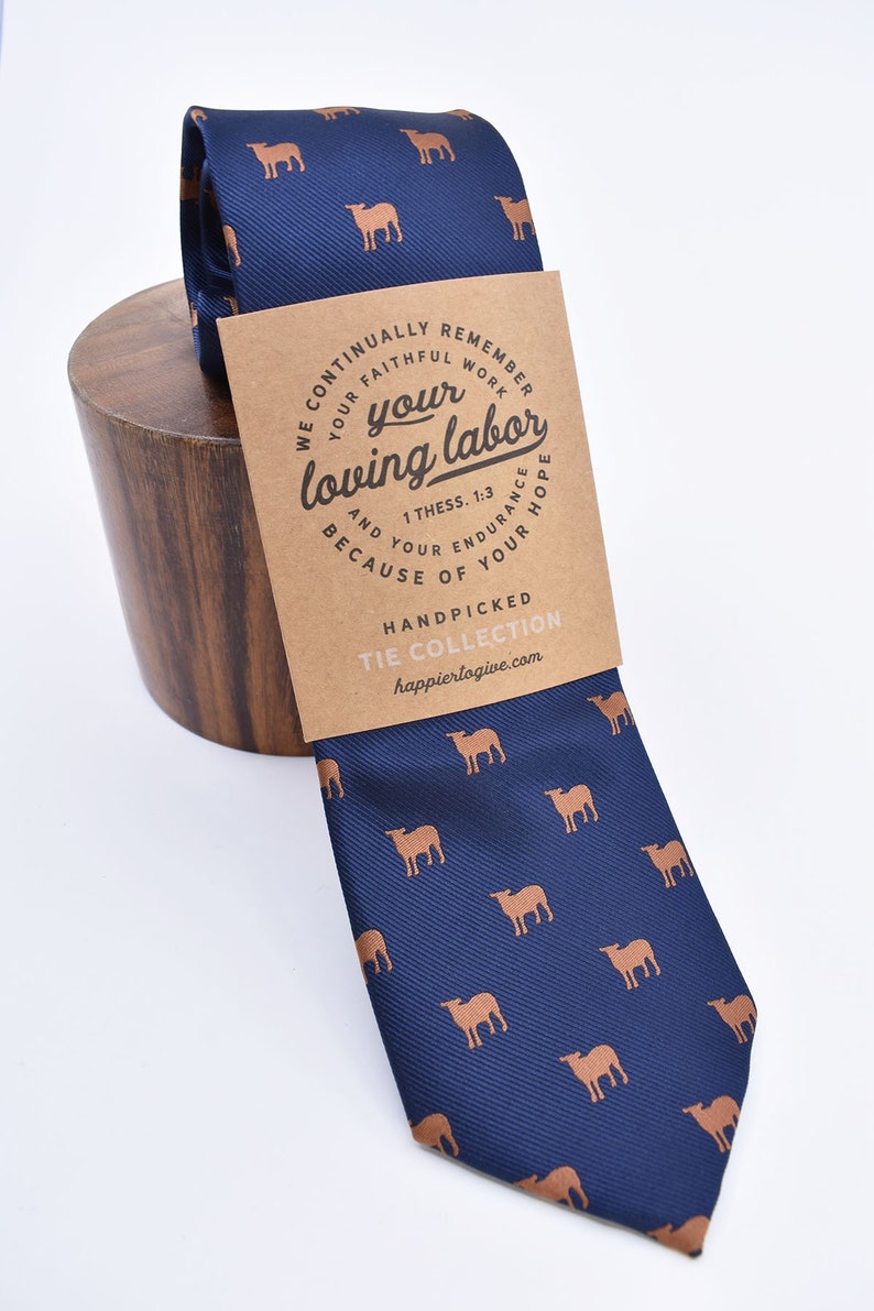Sheep Tie : Gift for Elders JW Gift Ideas Happiertogive - Etsy