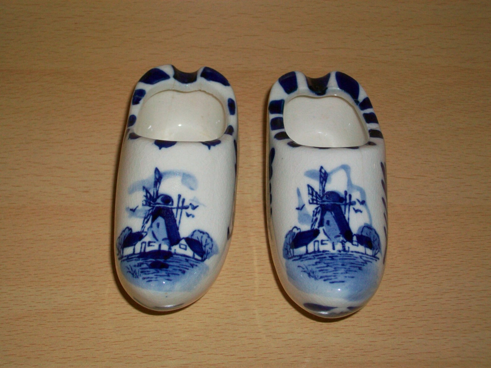 SALE A Pair of Vintage Delft Blue Clogs C. 1960s | Etsy