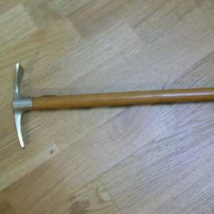 Vintage Swiss Souvenir Ice Pick Walking Cane With 11 Badges - Etsy