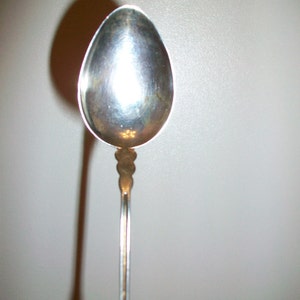 Vintage Gero Zilvium Demitasse Silver Coffee Spoon, Garmisch, Germany ...