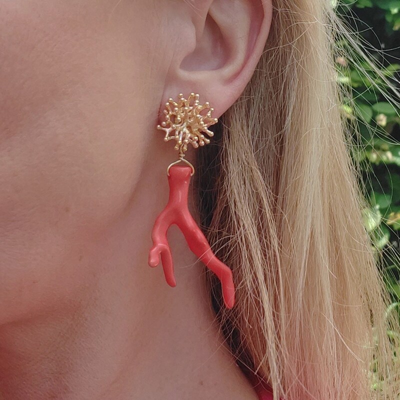Coral Branch - Etsy