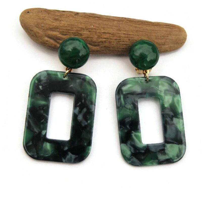 Mod Earrings - Etsy