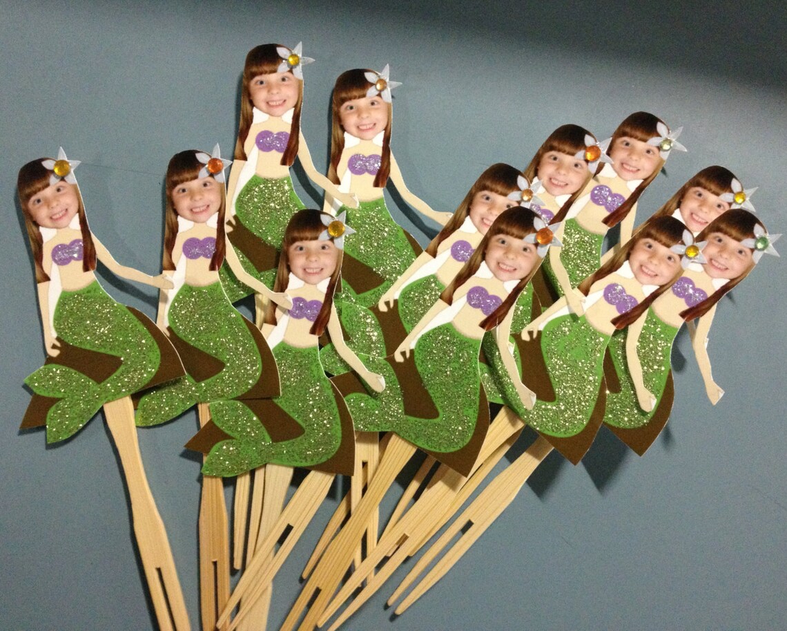 DIY Printable Full Body Themed Photo Cupcake Toppers. | Etsy