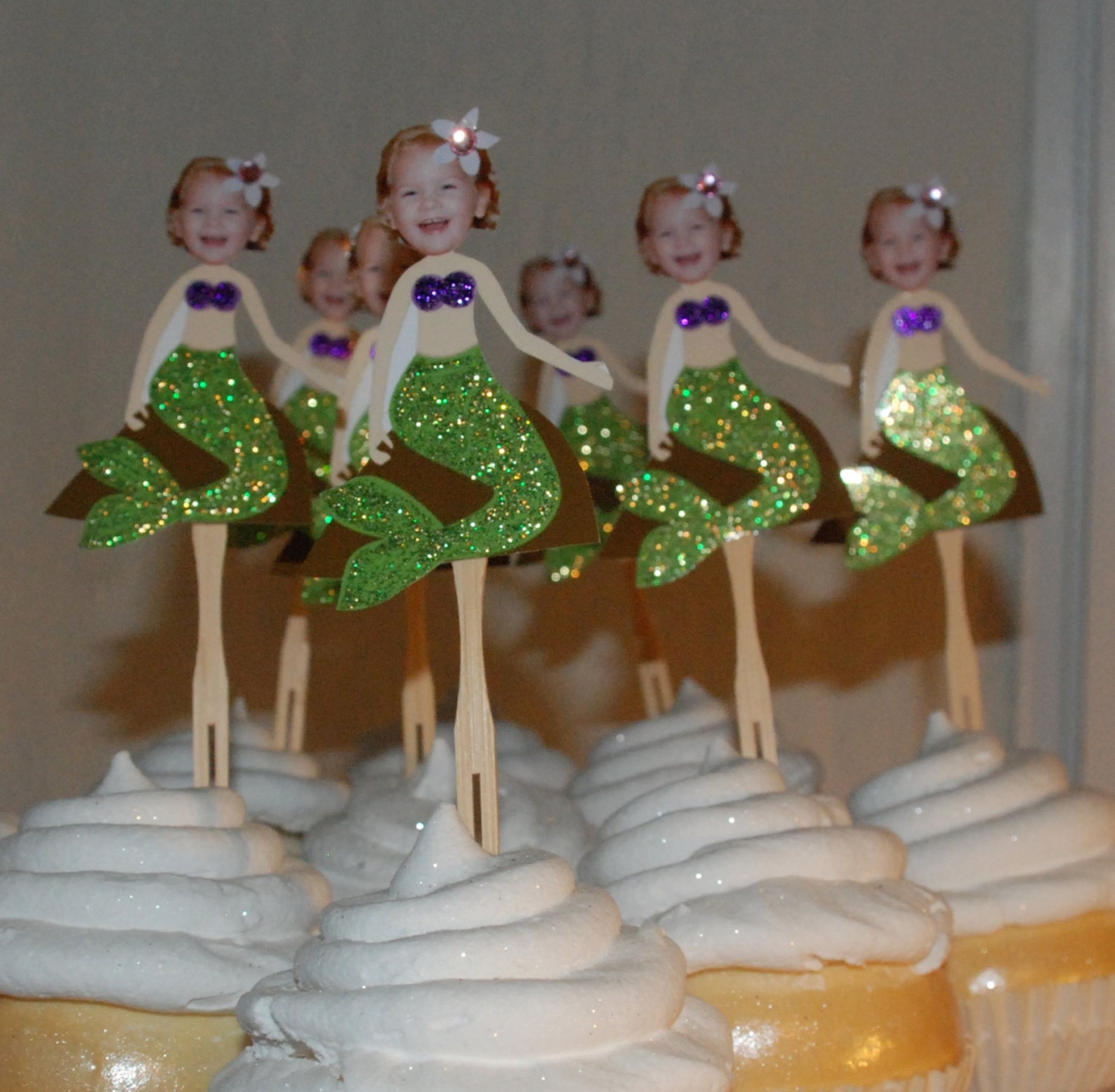 Photo Cupcake Toppers Full Body. Set of 12 With Glossy Finish. - Etsy