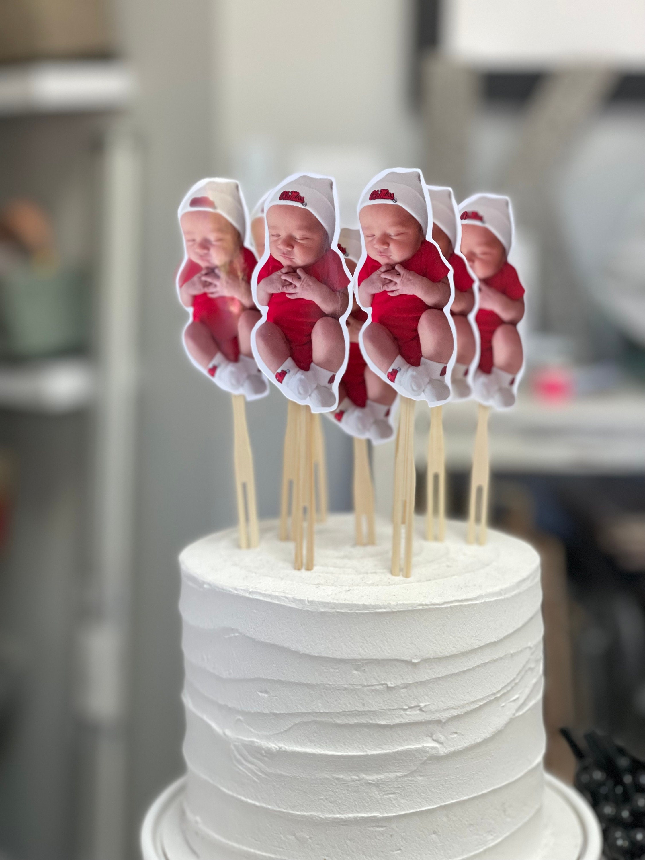 Birthday Full Body Photo Cupcake Toppers . - Etsy