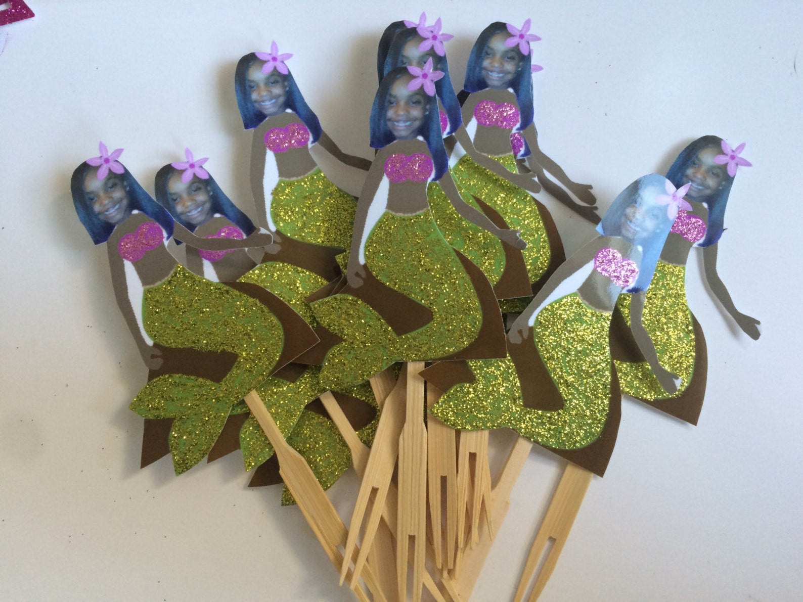 Photo Cupcake Toppers Full Body. Set of 12 With Glossy Finish. - Etsy