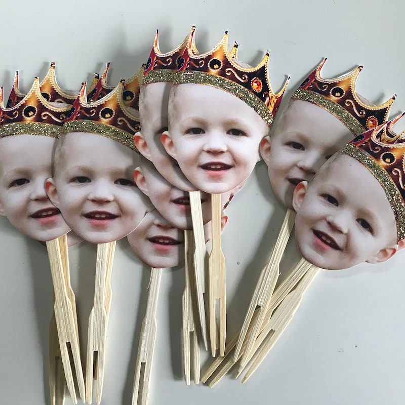 Prince Cupcake Toppers - Etsy