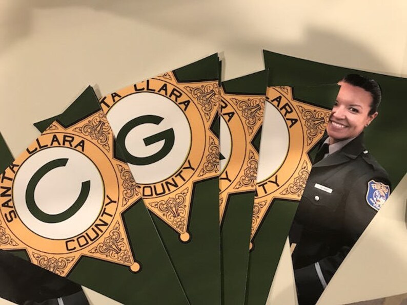 DIY Police Sheriff or Fire Flag Banner Printable File - Etsy