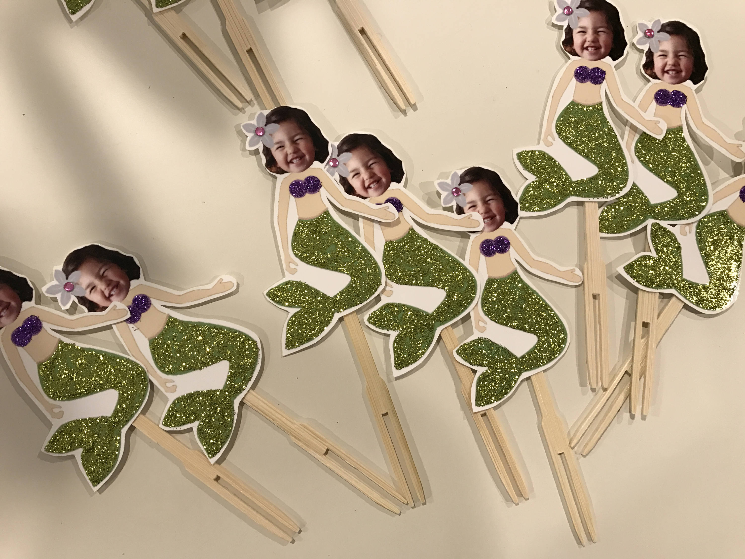 Photo Cupcake Toppers Full Body. Set of 12 With Glossy Finish. - Etsy