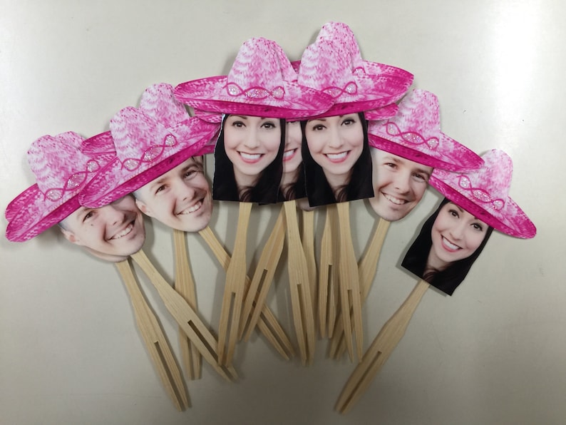 Printable DIY Do It Yourself Personalized Sombrero Party Photo | Etsy