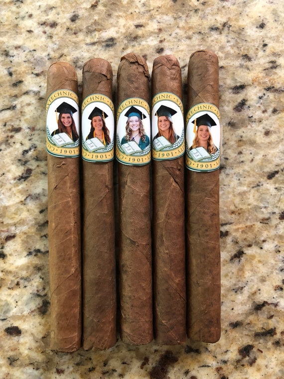 Graduation Personalized Vintage Cigar Wrappers for Birthdays | Etsy