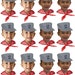 DIY Printable Train Conductor Hat and Scarf Photo Cupcake Toppers ...