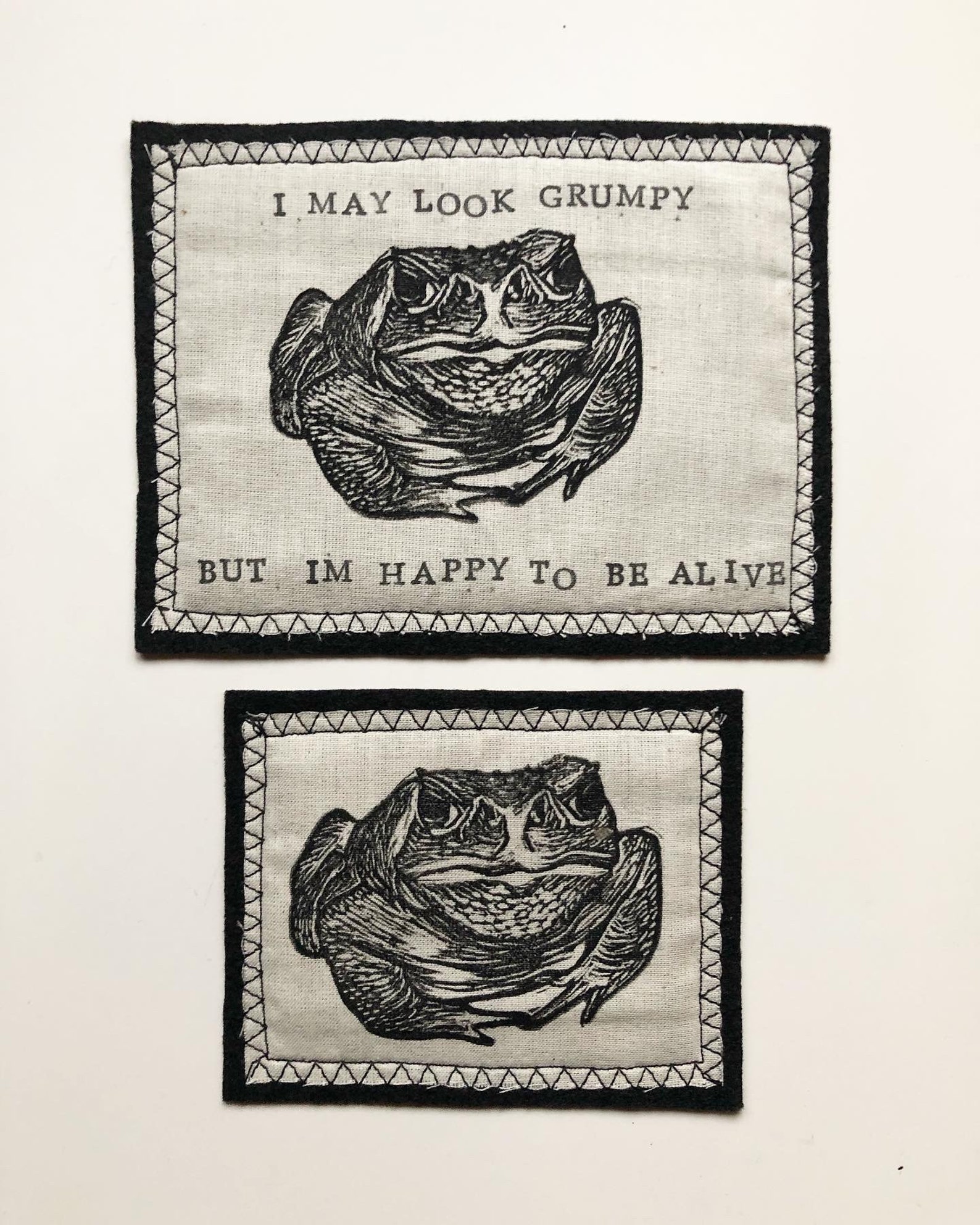 Handmade Toad Patch Iron on Toad Patch Sew on Toad Patch - Etsy