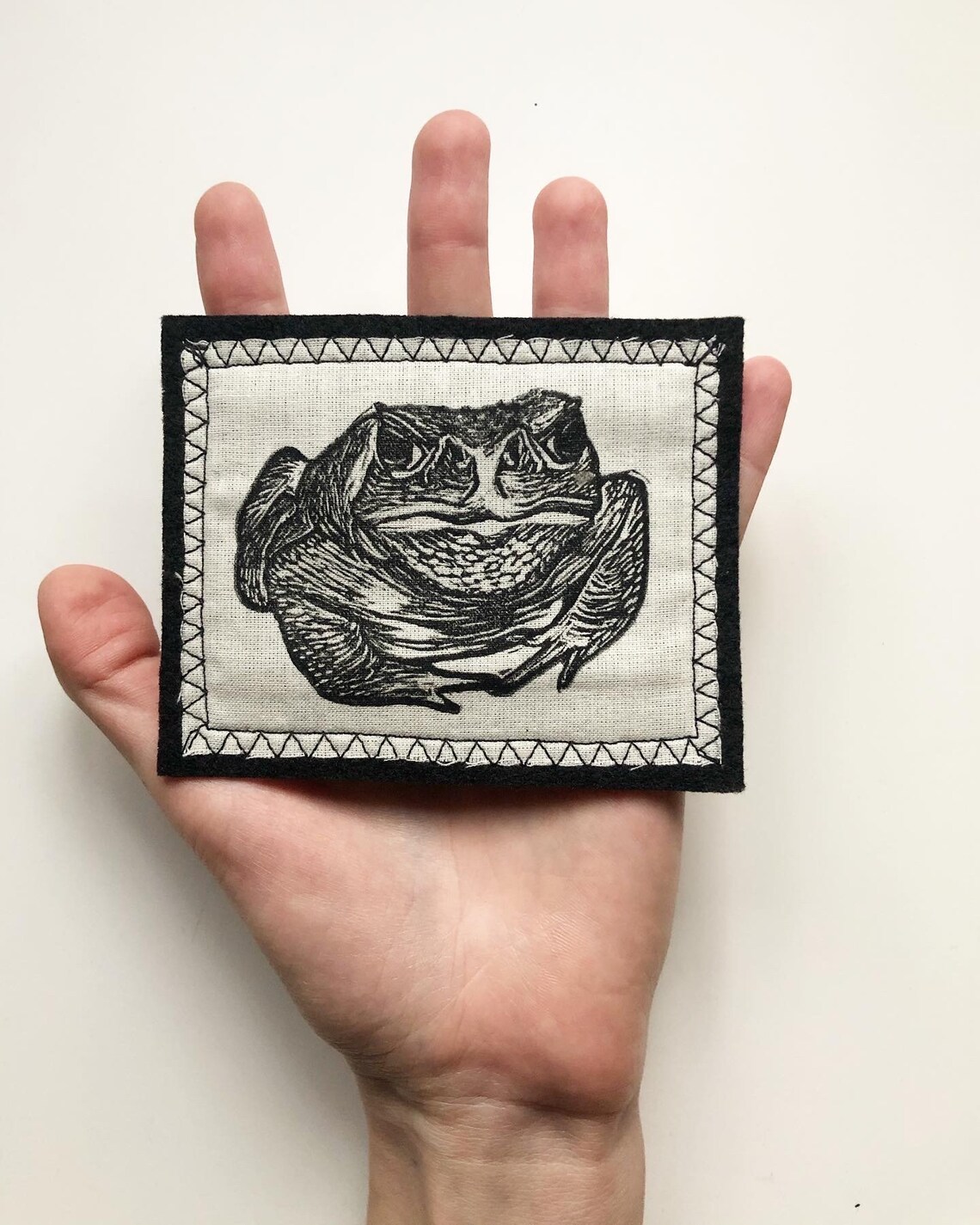 Handmade Toad Patch No Text Frog Patch Toad Patch Iron on - Etsy