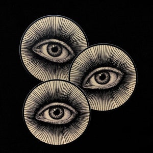 Eye Vinyl Sticker - Waterproof Sticker - Vinyl Phone Sticker - Vinyl ...