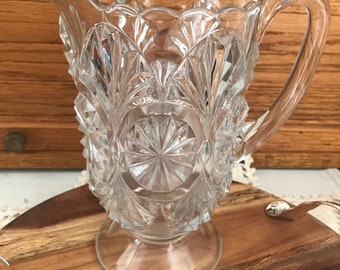 Vintage cut glass | Etsy
