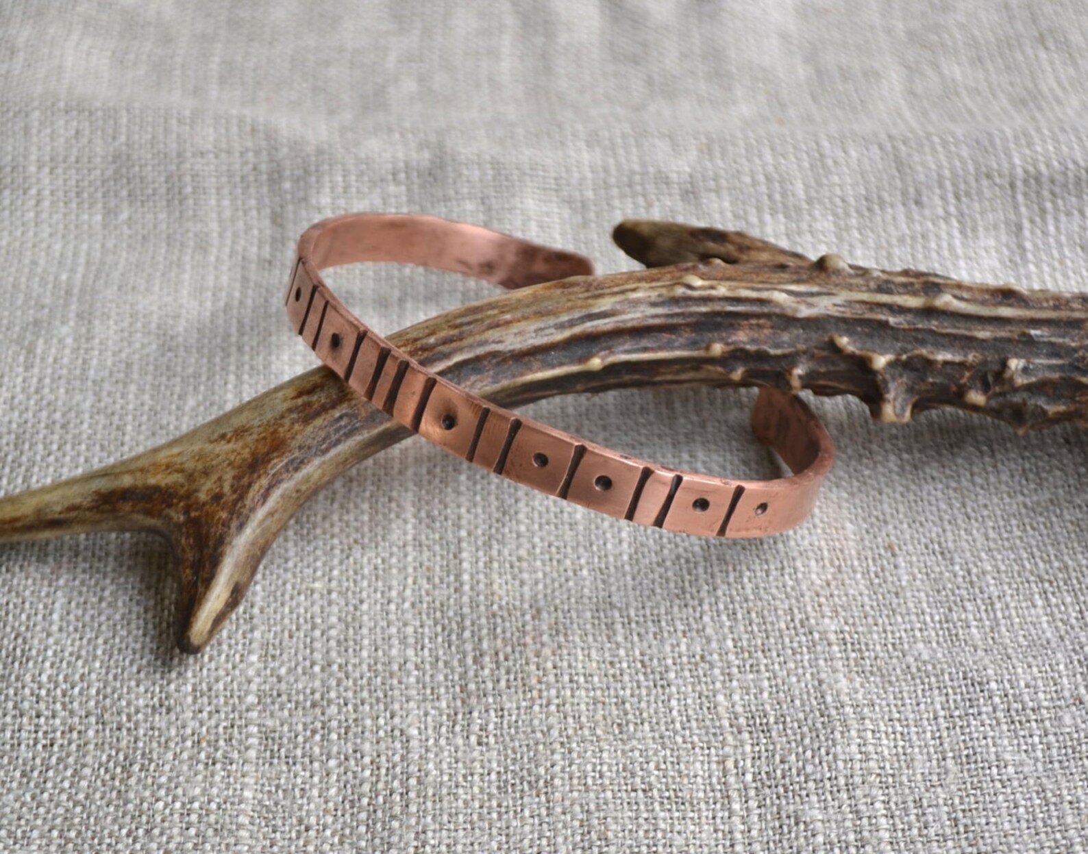 Hammered copper bangle men's copper jewelry men's | Etsy