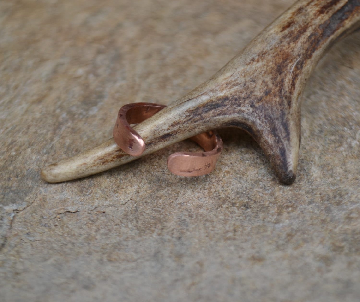 Adjustable Copper Ring Band Simple Copper Adjustable Ring - Etsy