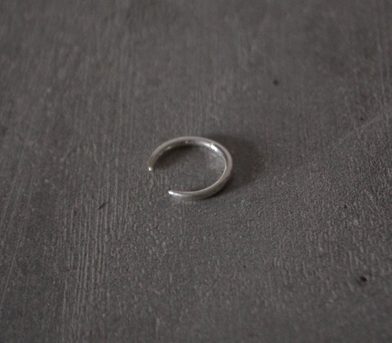 Open septum nose ring sterling septum ring sterling silver | Etsy