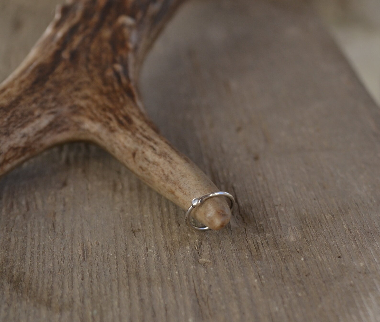 Sterling Silver Nose Ring Simple Nose Ring Boho Nose | Etsy