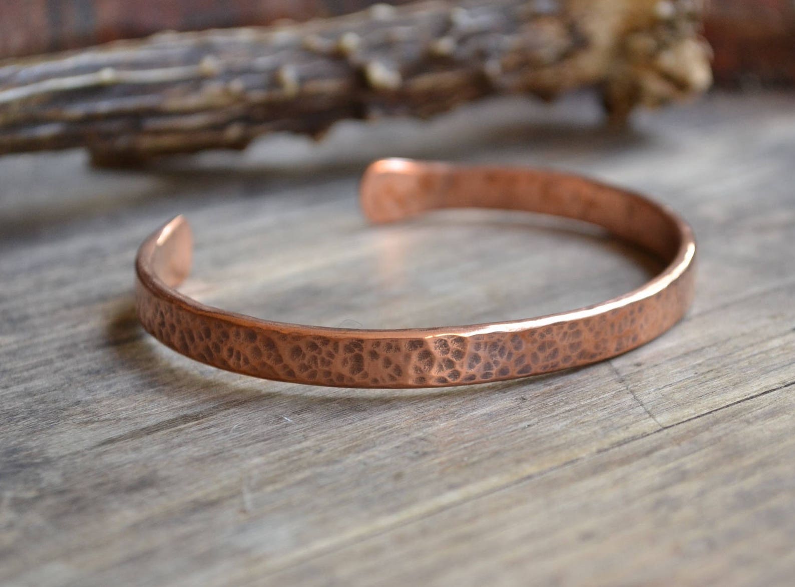 Men's Copper Bracelet Simple Men's Copper Bracelet | Etsy