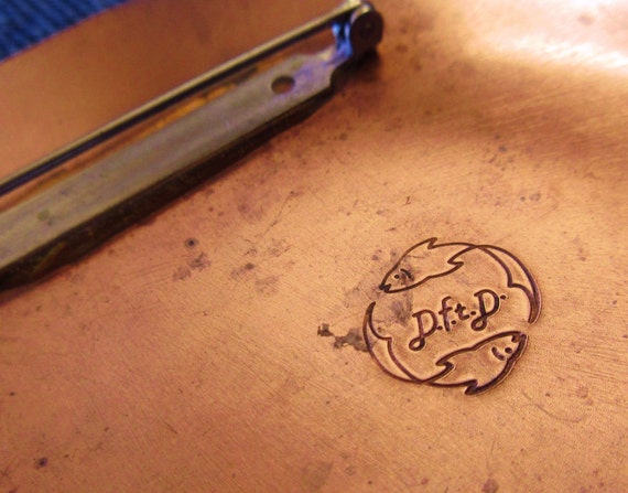 Large "Designs from the Deep" Vintage Copper Pontiac… - Gem