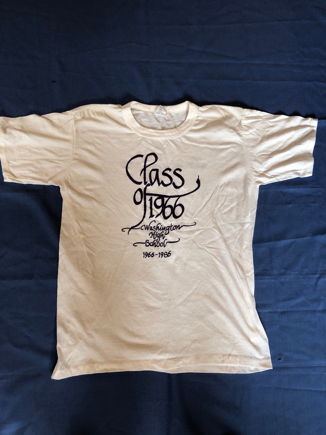 1996 Vintage Class of 1996 Washington High Single Stitch 50/50 DG ...