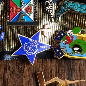 27 Lapel Pins Souvenir Pins Pinback Buttons Variety of Pins Various ...