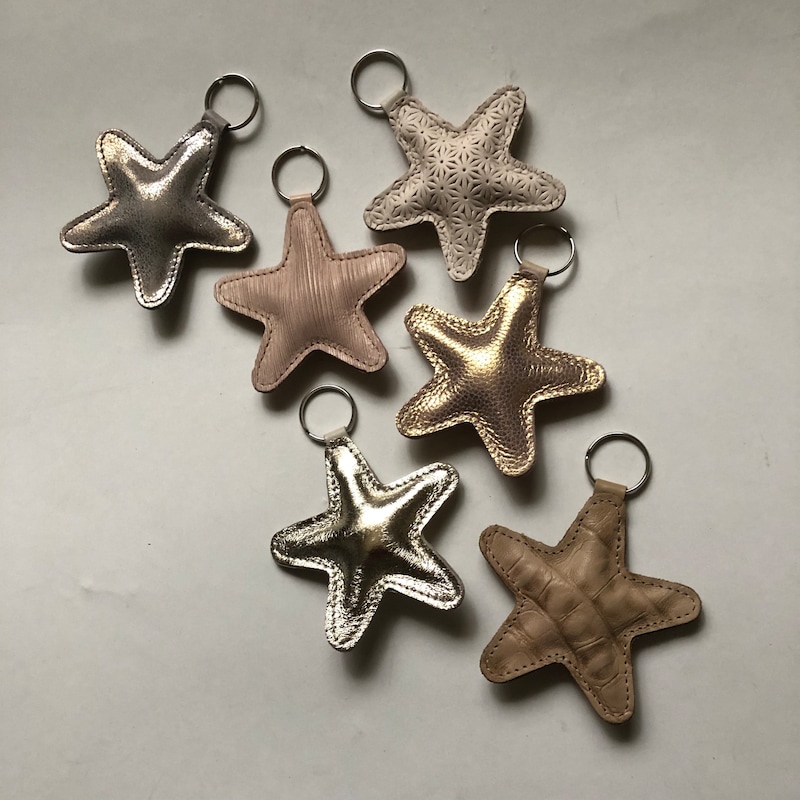 Star Keychain - Etsy