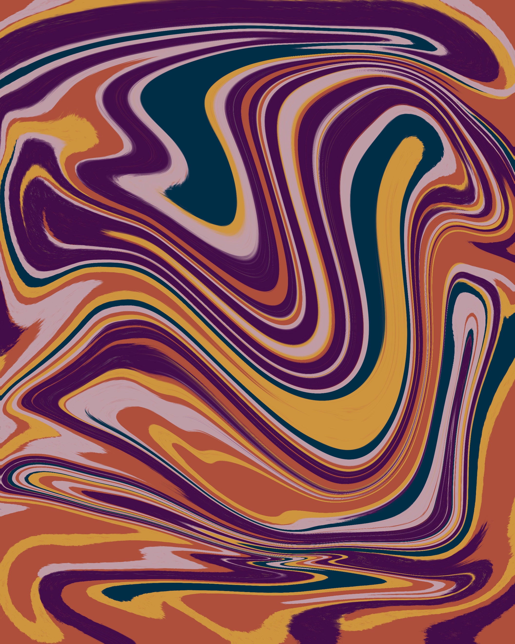 Groovy Printable Wall Art, Colorful Wall Art for Any Space, Download ...