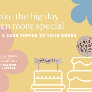 Cried a Lot so Productive Graduation Cap Vinyl Decal, Handlettered ...