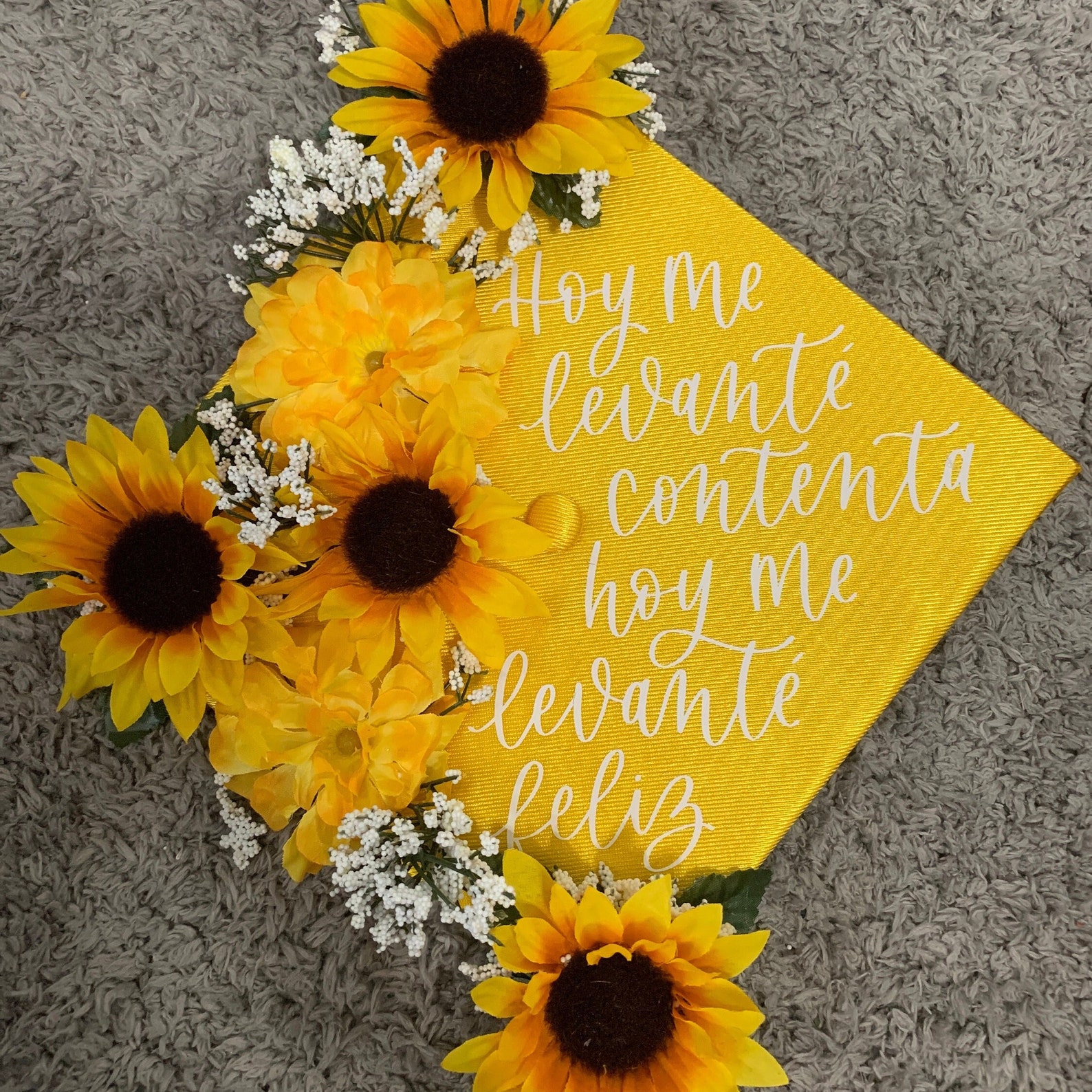 CUSTOM Grad Cap Decal / Graduation Modern Calligraphy Sticker - Etsy