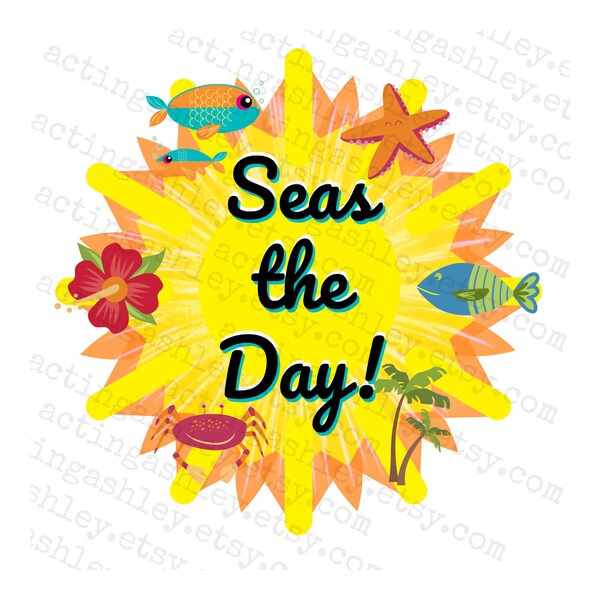Seas the Day Door Magnet - Etsy