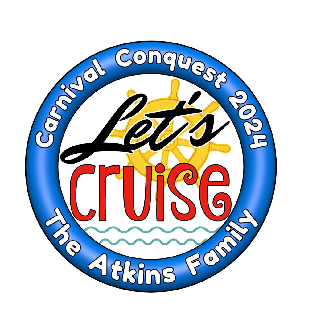 Let's Cruise Personalized Cruise Door Magnet - Etsy
