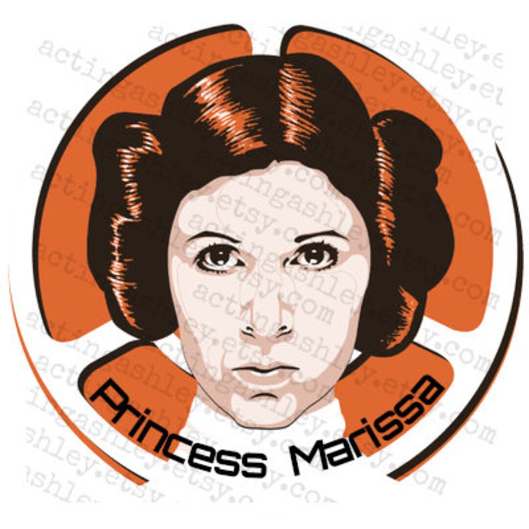 Princess Leia Star Wars Personalized Cruise Door Magnet - Etsy
