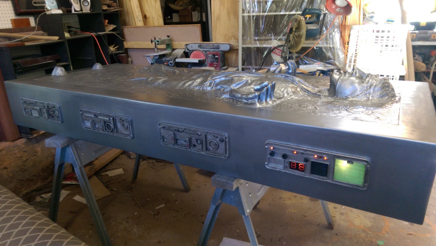 Han Solo Carbonite Raised Control Panels | Etsy