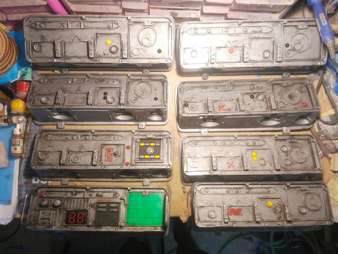 Han Solo Carbonite Raised Control Panels - Etsy