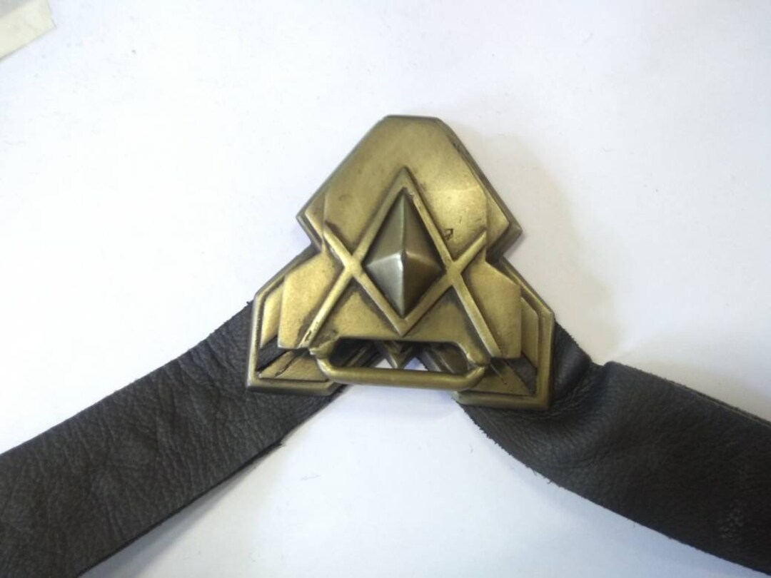 Wonder Woman Harness: Leather and Resin Bauldric - Etsy