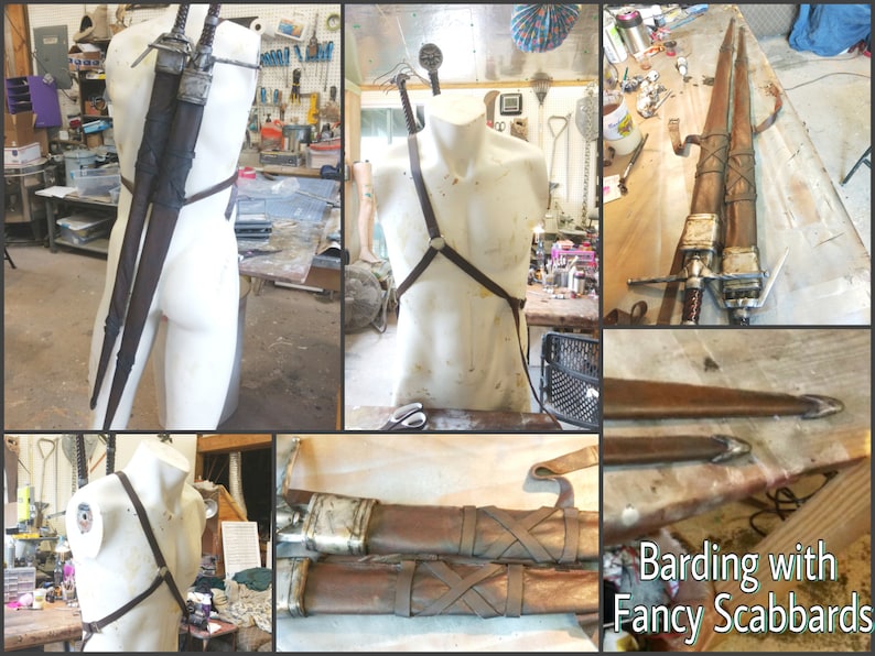 Witcher 3 Dual Swords: Steel -ultimatum & Silver- Maugrim Swords - Etsy